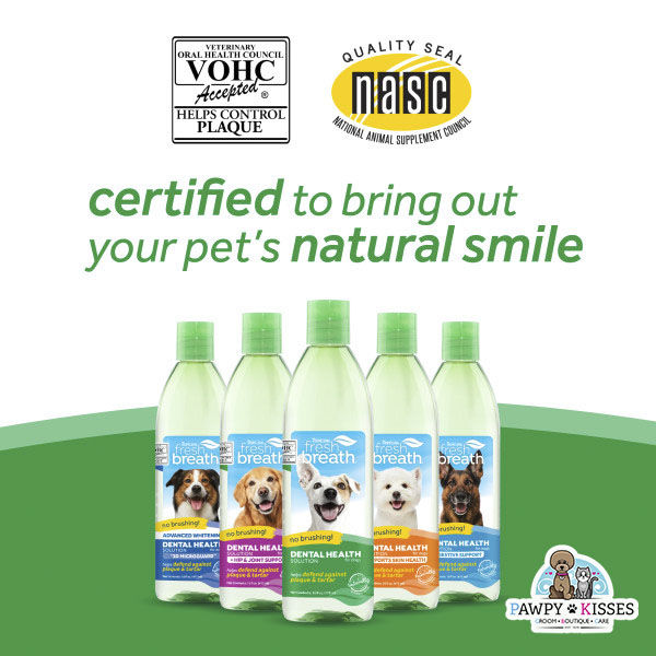 Tropiclean Fresh Breath Water Additive Dental Health Solution | Pawpy ...