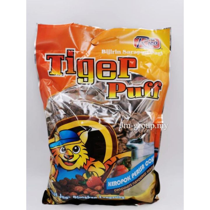 Rico Cereal Tiger Puff Coco Crunch 650G | Lazada