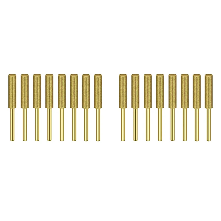 (JONP) 16Pcs High Hardness Diamond Chainsaw Sharpener-Stone File ...