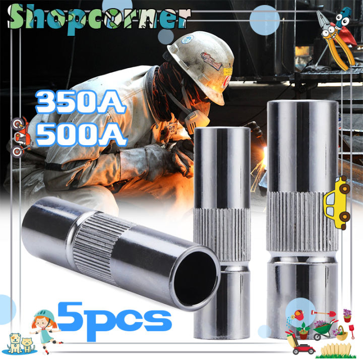 isi 5 Nozzle Nossel Nozel MIG Co2 Las Welding Torch Tipe Panasonic 350A ...
