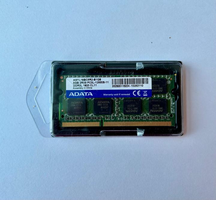 ADATA DDR3L-1600 8GB, DDR3, PC3L-12800S, AM1L16BC8R2-B1Q8 laptop Mini ...