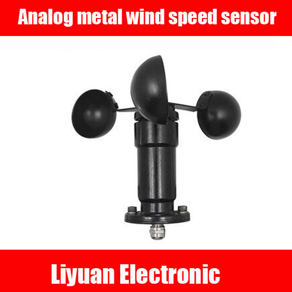 2020 Metal Mater 0-5V wind speed sensor 4-20MA wind speed transmitter ...