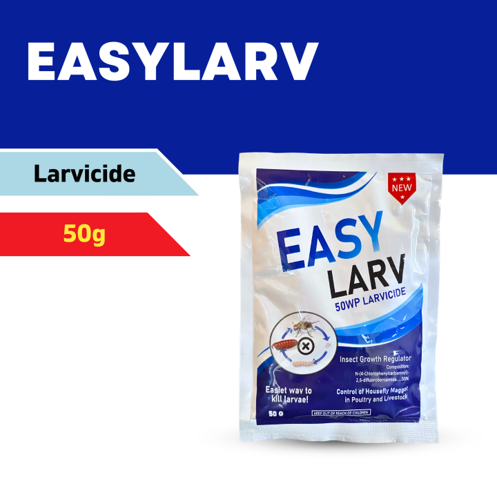 Easy Larv Moltx Alternative Larvicide Poultry 50grams for houseflies ...