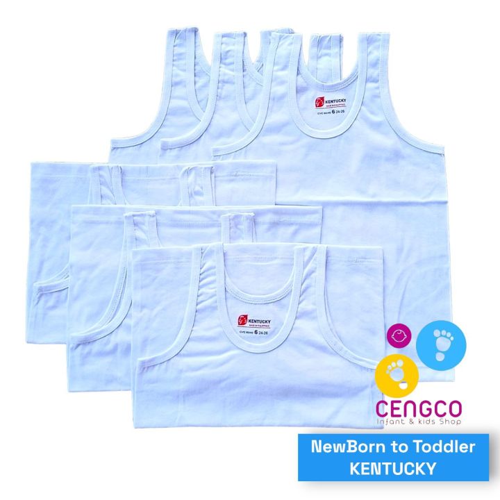 B1S 6pcs Kentucky Sando for Boys Newborn to Toddler Soft & Comfortable ...