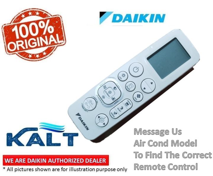 [Original] Daikin Smarto Wall Mouted Remote Control FTKH28A/FTKH35A ...