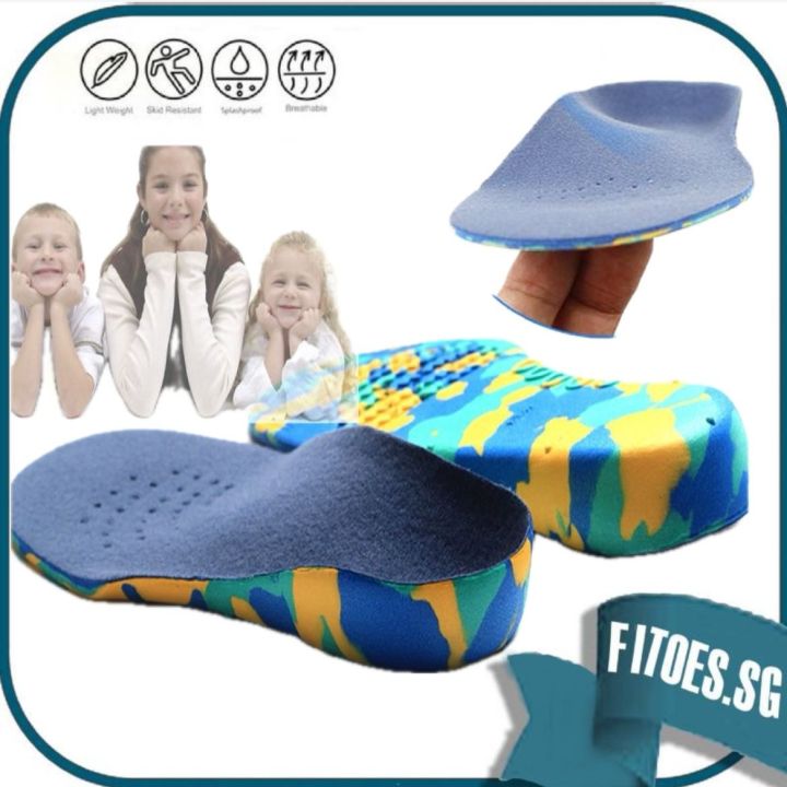 Kids Children Orthotics Insoles Correction foot Care for Kid Flat Foot ...