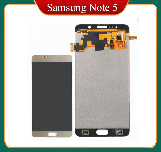 หน้าจอ LCD สำหรับ SAMSUNG Note 5 N920A N920,จอ LCD ชุดประกอบดิจิไทเซอร์ ...