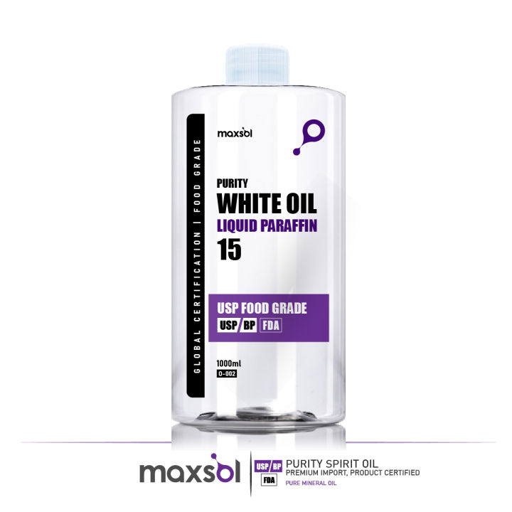 White Oil 15 USP/BP Food Grade [Import] : น้ำมันขาว พาราฟินเหลว Liquid Paraffin น้ำมันแก้ว ...