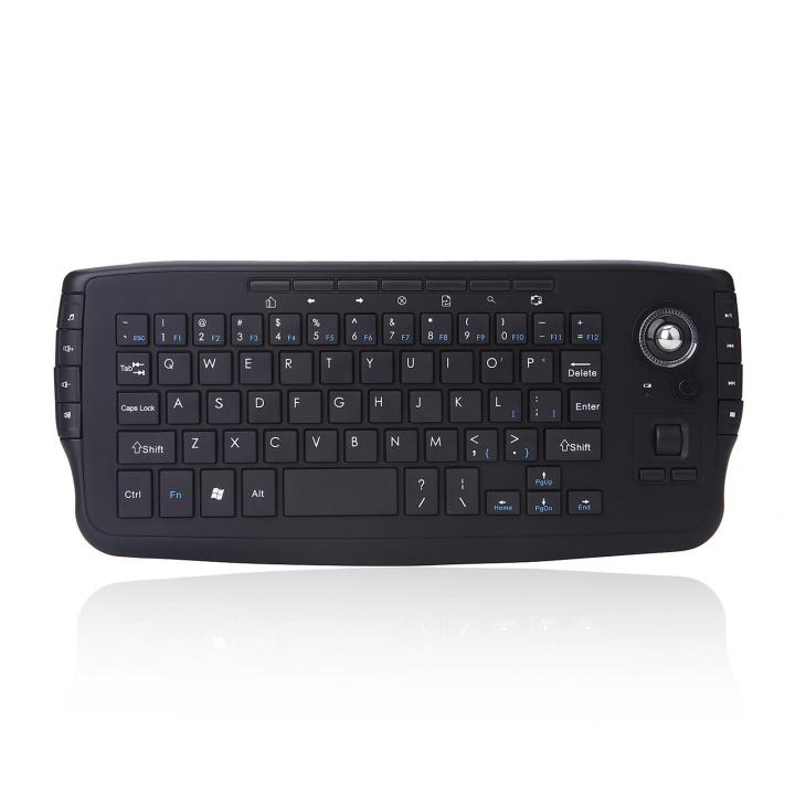 Lacooppia Mini Keyboard และ Trackball Mouse Combo 2.4GHz Scroll Wheel ...