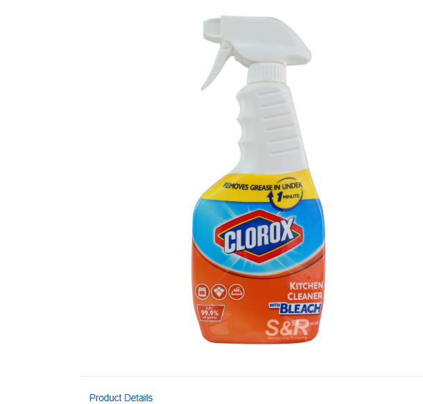 Clorox Kitchen Cleaner with Bleach 500mL | Lazada PH