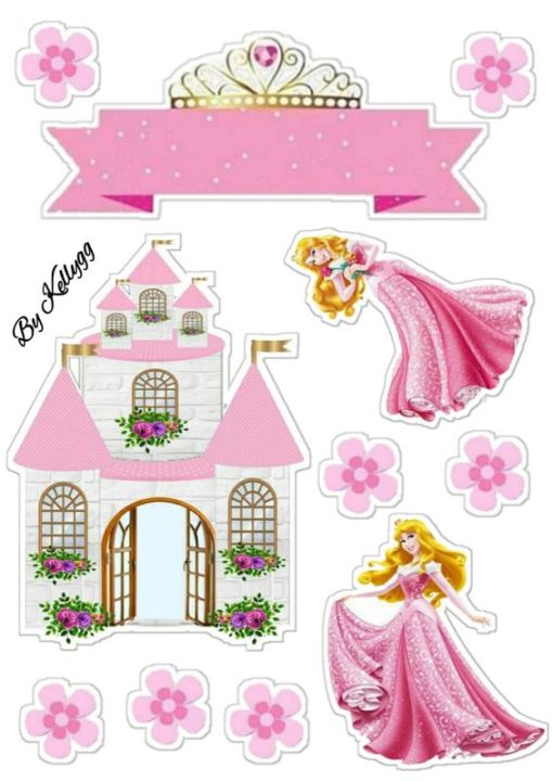 Topper kue ultah princess aurora | Lazada Indonesia