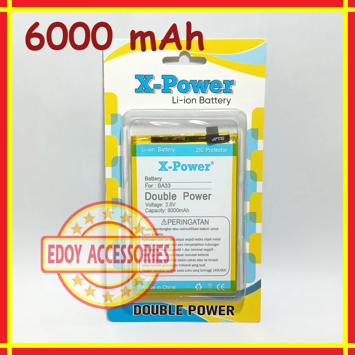 Batre Vivo Y03 V2332 Double Power BA33 Batu Baterai Battery Tanam ...