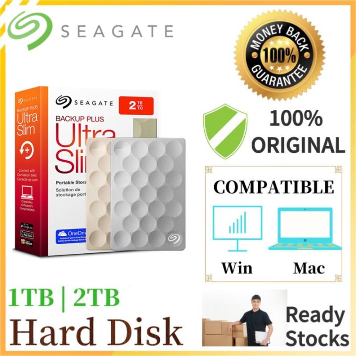 2023 Seagate 1TB 2TB ฮาร์ดไดรฟ์ความเร็วสูงฮาร์ดไดรฟ์ภายนอก HDD ฮาร์ดดิสก์ภายนอก | Lazada.co.th