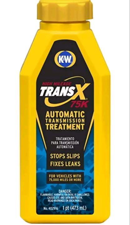 Trans X Automatic Transmission Stop Leak and Tune-up Treatment- 444ml ...