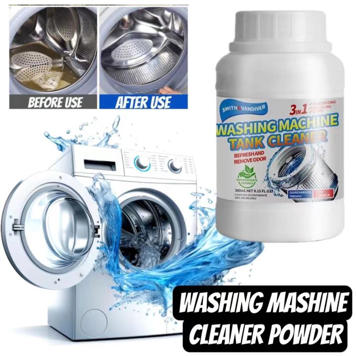 100g Washing Machine Tank Cleaner Detergent Powder / Serbuk Pembersih ...