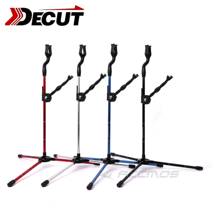 Decut Bow Arrow Bow Stand Holder Foldable Metal Construction ...