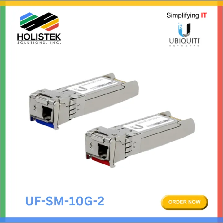 Ubiquiti Networks UF-SM-10G SFP+ Single-Mode Fiber Module (2-Pack ...