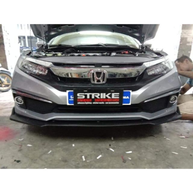 Honda Civic FC 2016 to 2020 Front Bumper Chin Diffuser | Lazada PH
