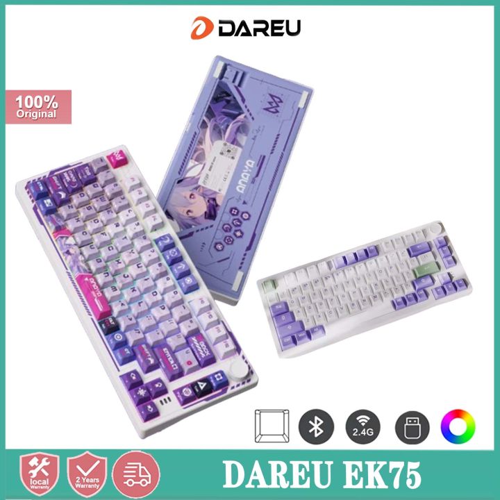 Dareu EK75 Elia Edition Side Engraved Mechanical Keyboard Original IP ...