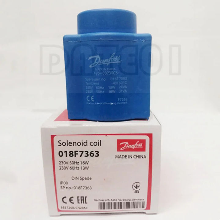 Danfoss Coil Solenoid Valve BB230CS 220V 50/60HZ 018F7363 | Lazada PH