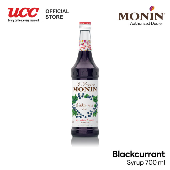 MONIN Blackcurrant Syrup น้ำเชื่อมกลิ่นแบล็คเคอร์เร้นท์ 700ml. | Lazada ...