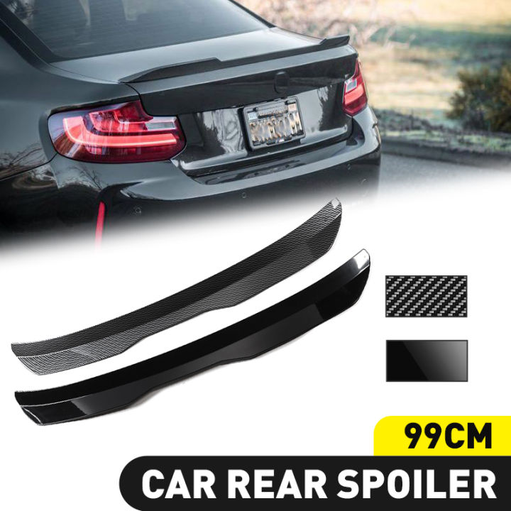 Hatchback Universal Rear Roof Spoiler Wing ABS Decoration Trim Strip ...
