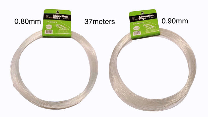 Monoline Rope Fishing Rope 37 Meters 50LBS 0.80mm 0.90mm | Lazada PH