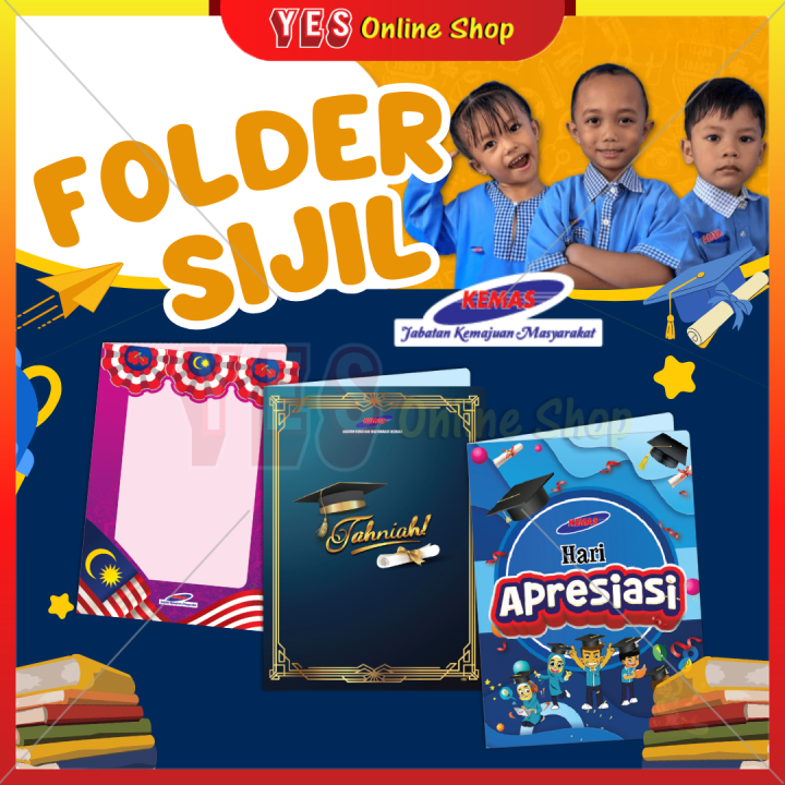 Special CERTIFICATE FOLDER Collection for KEMAS Jabatan Kemajuan ...