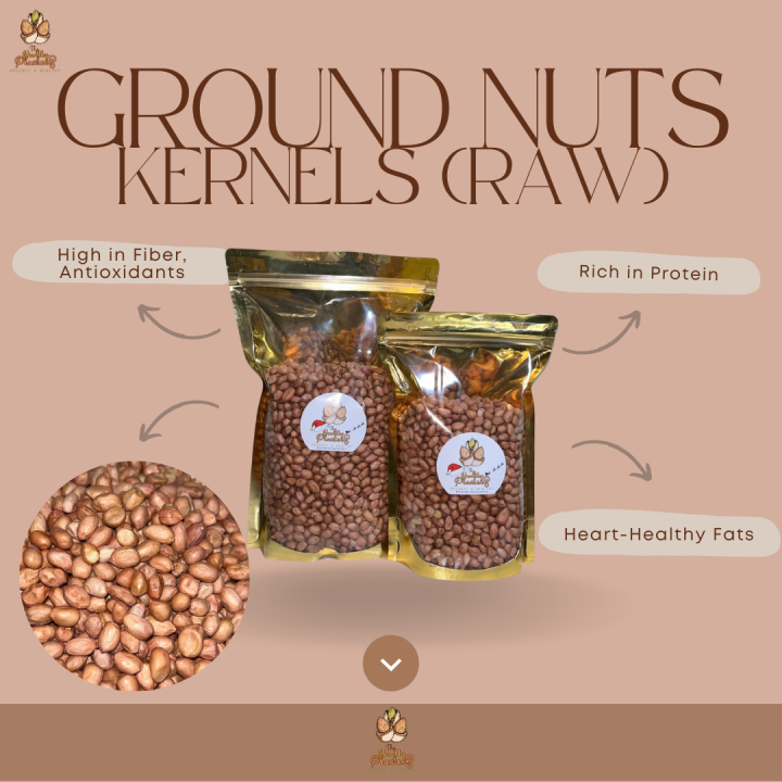 RAW GroundNut Kernels (Mani) from India (1 Kilogram and 500 Grams ...