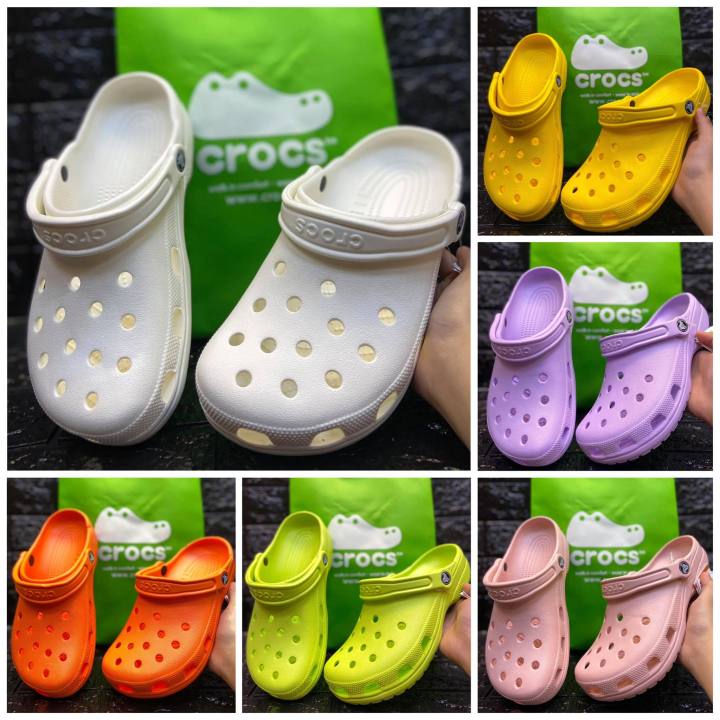 Crocs Summer Classic Clogs for Men and Women Down 1 Size | Lazada PH