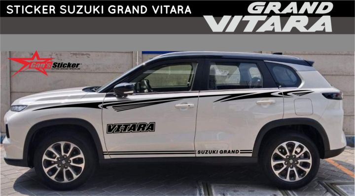 sticker suzuki grand vitara all new vitara 2022 2023 | Lazada Indonesia