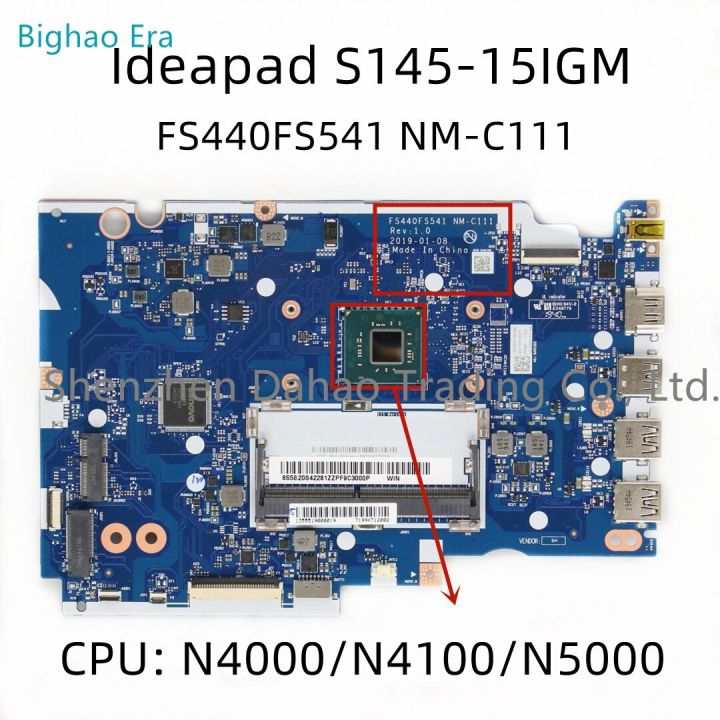 For Lenovo Ideapad S145-15IGM Laptop Motherboard FS440 FS541 NM-C111 ...