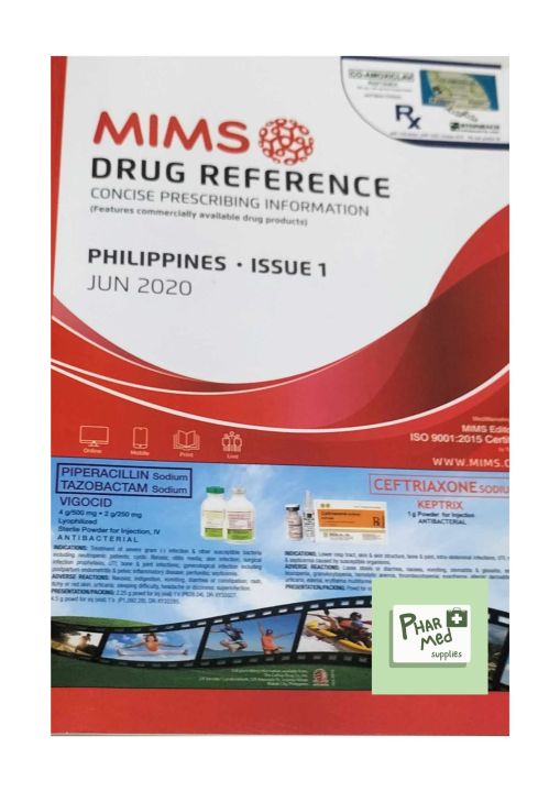 MIMS DRUG REFERENCE 2019-2021 | Lazada PH MIMS DRUG REFERENCE 2019-2021 | Lazada PH