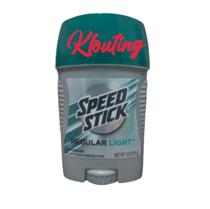 Speed Stick Regular Deodorant Made in USA, 24 Hours Protection 51g ...