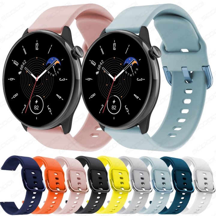 Silicone Wrist Band Strap For Huami Amazfit GTR mini GTR 4 3 3Pro 2 2e ...
