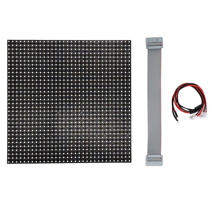 (ZKTI) 1Pcs P6 Outdoor LED Screen Panel 32X32 Pixels LED Display Module ...