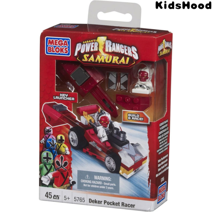 Hot Mega Bloks Power Rangers Deker Pocket Racing | Lazada.co.th