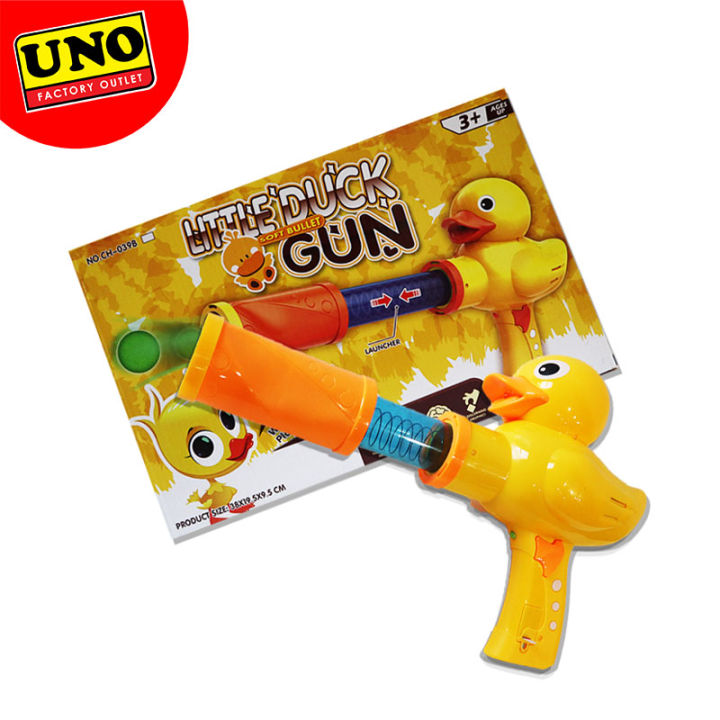 UNO KIDS LITTLE DUCK SOFT BULLET TOY GUN | Lazada PH