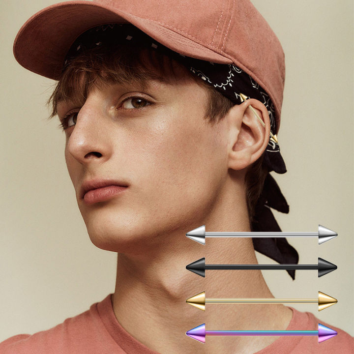 ต่างหูแฟชั่น Biconical กับพื้นผิวที่ไม่ซ้ำกันสไตล์ Minimalism สแตนเลส ...