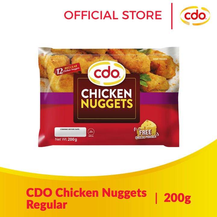 CDO Chicken Nuggets with Cheese Powder 200g | Lazada PH