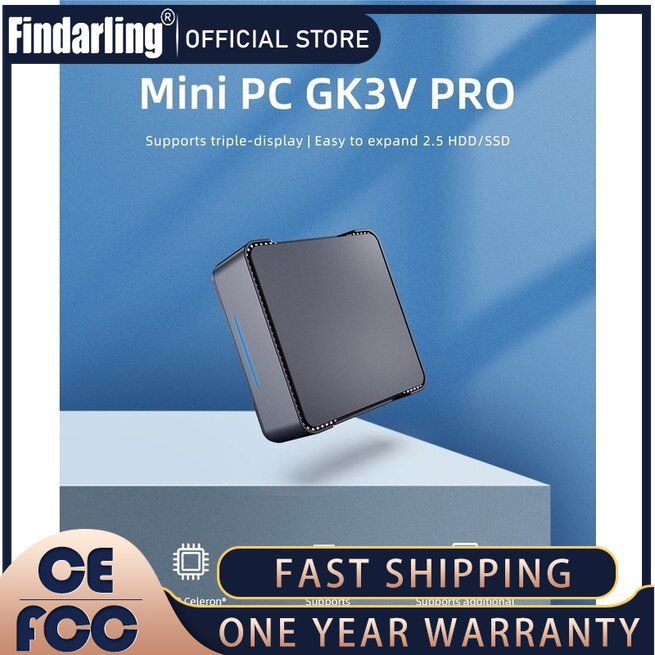 Gk3v Pro 128G Intel 8GB N5105 Mini PC Windows11 Jogos Trabalho De ...