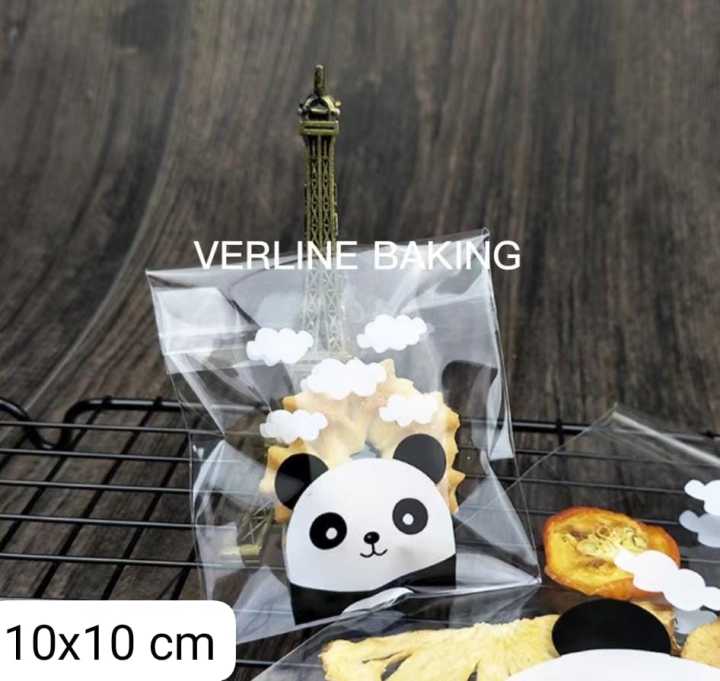 100 PCS PLASTIK KEMASAN KUE PLASTIK PIE PLASTIK PIE SUSU KEMASAN ...