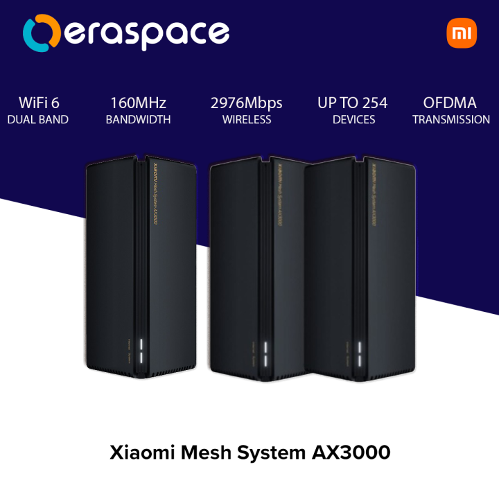 Xiaomi Mesh System AX3000 | Lazada Singapore