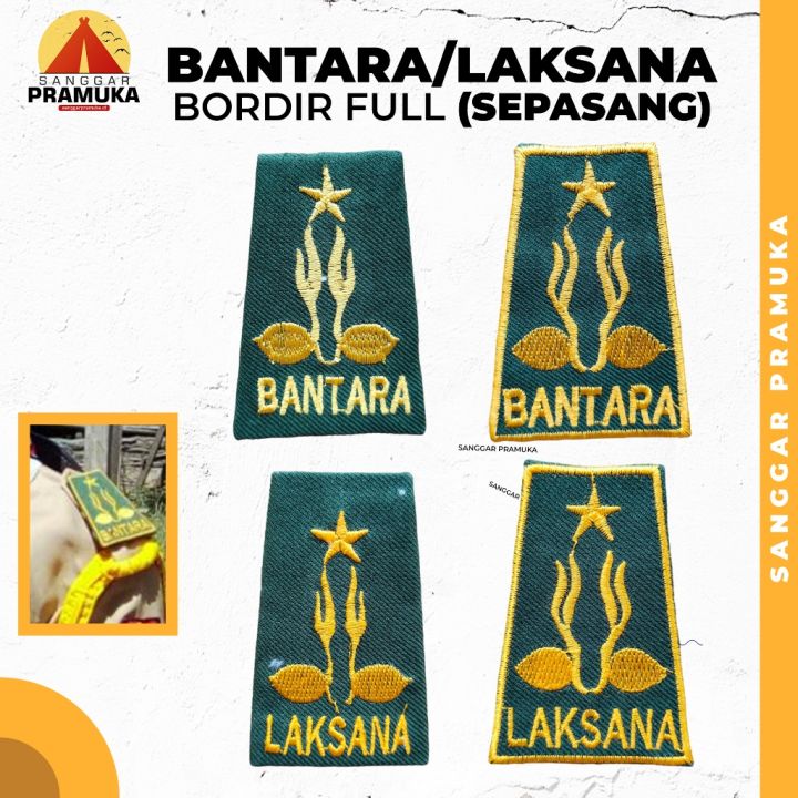 Tanda Kecakapan Umum Pramuka Penegak / Tanda Bantara / Tanda Laksana ...