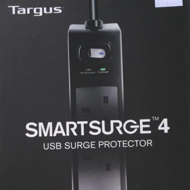 [Original] Targus Smart Surge 4 with 2 USB Ports UK plug voltage ...