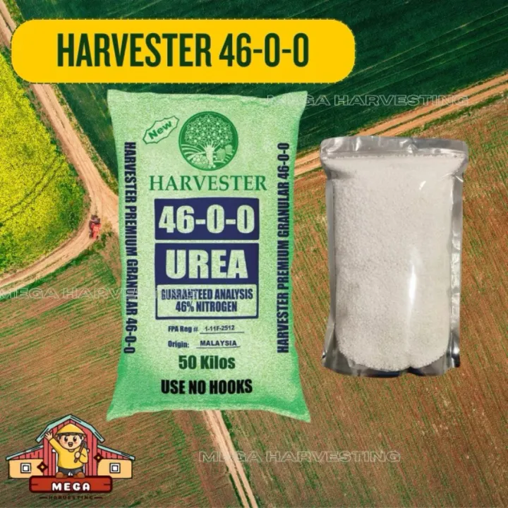 Urea Granular (46-0-0) HARVESTER |1kg| MEGA HARVESTING | Lazada PH