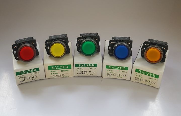 SALZER 22M X-Series Control Units Illuminated Push Button Modular Type szxip | Lazada