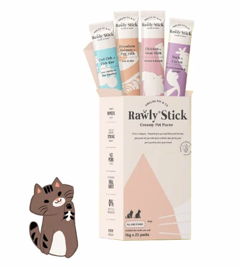 AP&C RAWLY STICK Creamy Pet Puree For Cats and Dogs 16g | Lazada