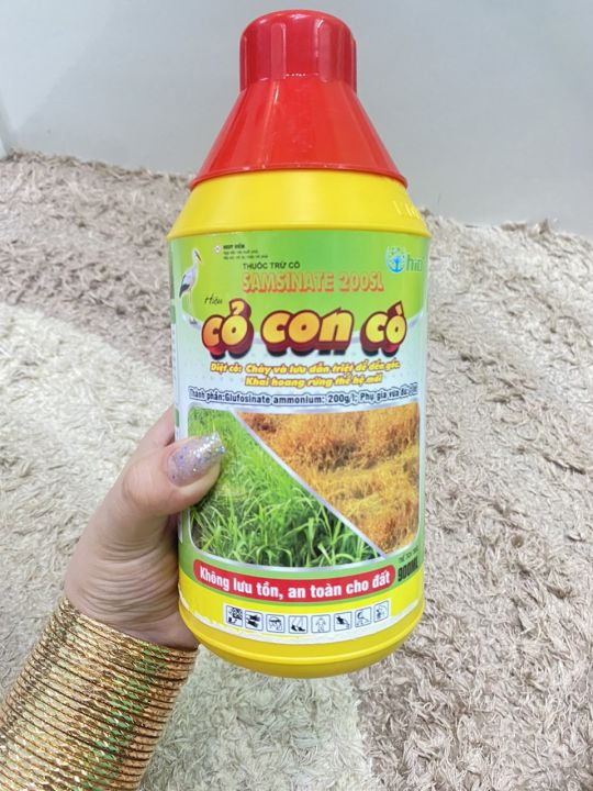 Thuốc Trừ Cỏ - Samsinate 200SL - Cỏ Con Cò - 900ml | Lazada.vn
