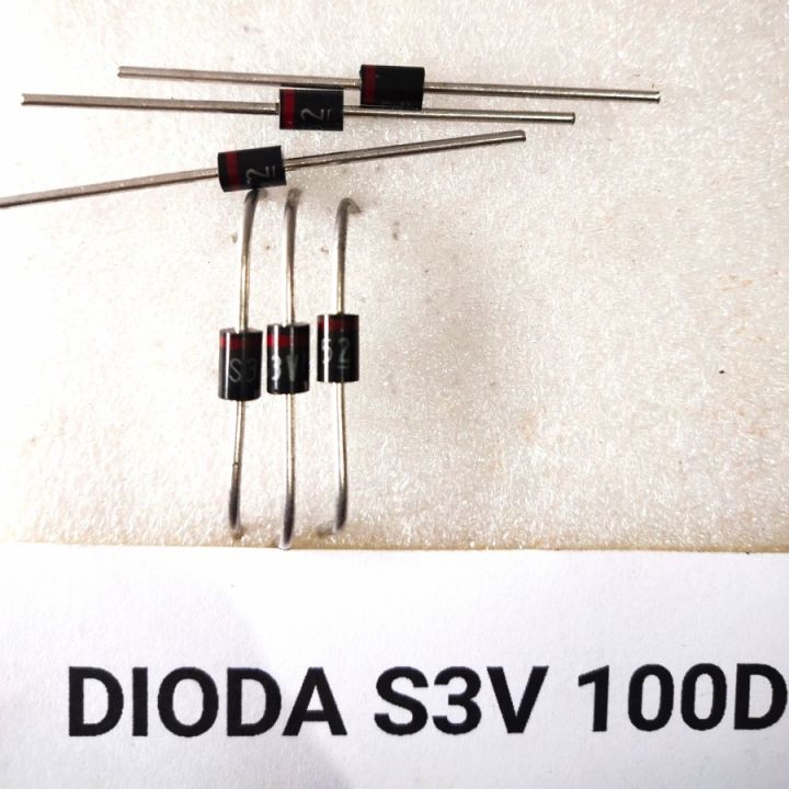 Dioda S3V100D S3V 100D 4A 800v RECTIFIERS original DO-AX14 | Lazada ...
